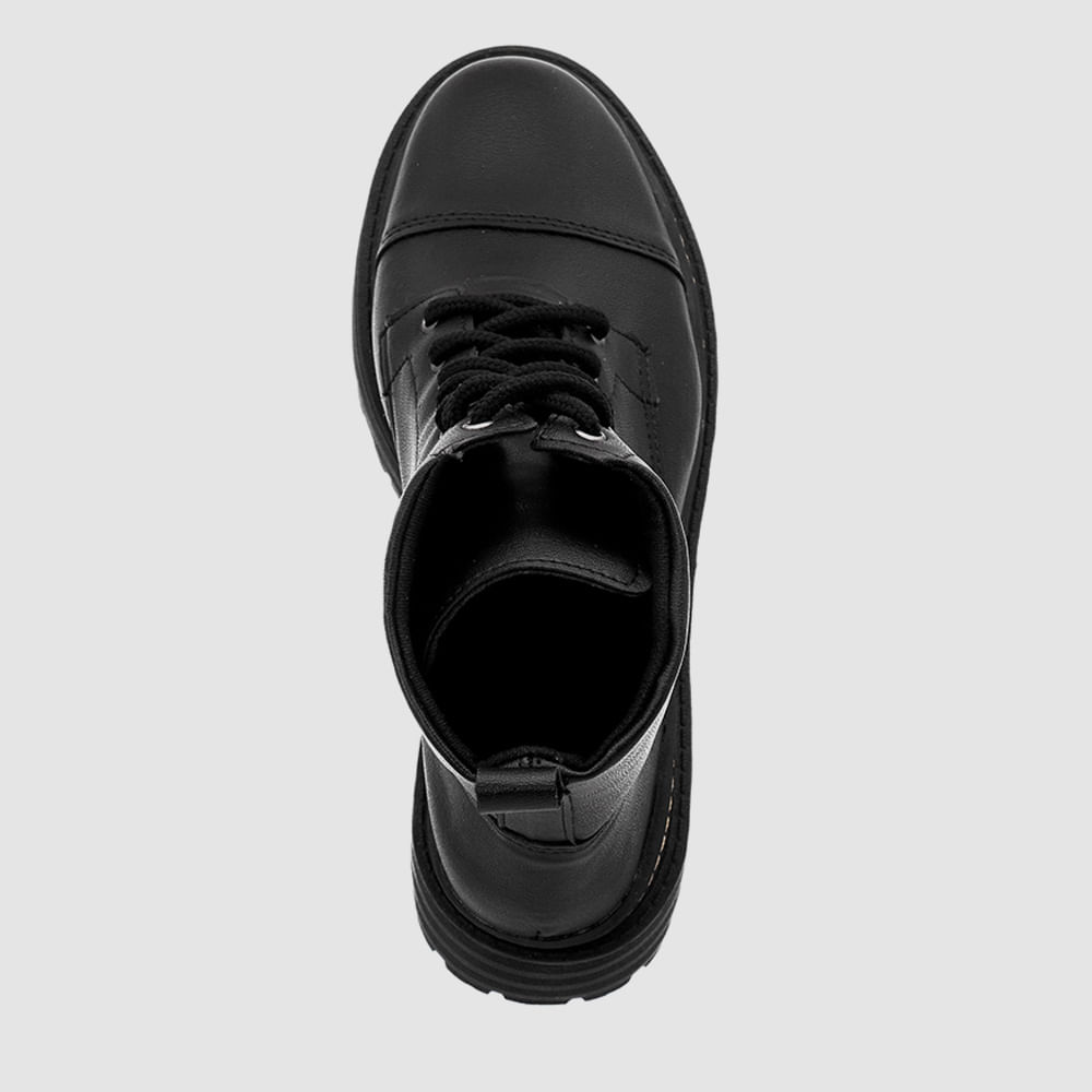 Bota Coturno Feminino Milano Preto 12932 - milano